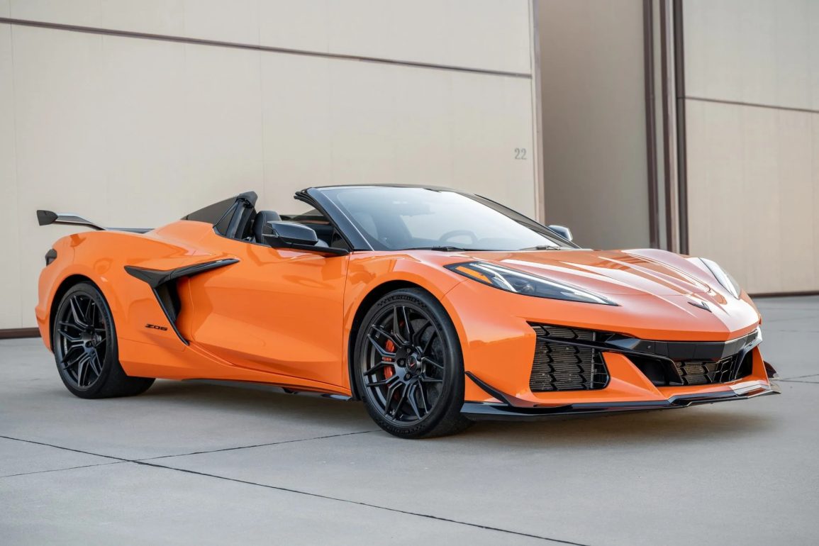 FOR SALE: 2023 Chevrolet Corvette Z06 Convertible