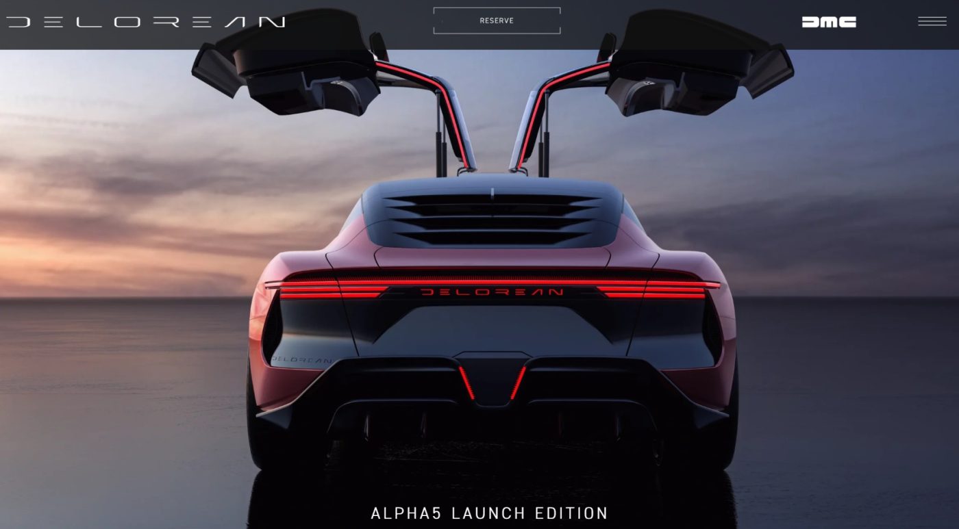 New DeLorean Company Looks To Build a Corvette-Based Sports Car