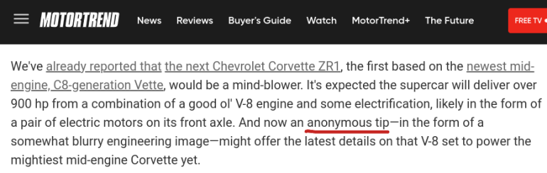 Notable Magazine Stirs Up More ZR1 Powerplant Debates With 6-Year Old ...