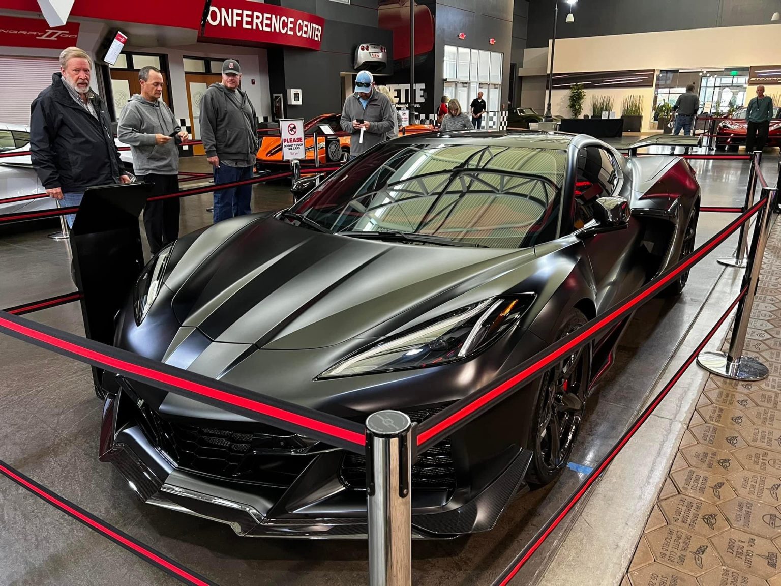 1st Matte Black C8 Z06 Museum Delivery Has Enthusiasts Confused