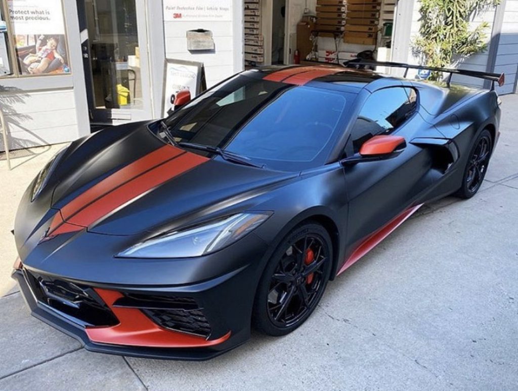 1st Matte Black C8 Z06 Museum Delivery Has Enthusiasts Confused