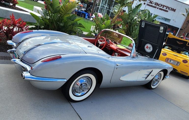 An Eclectic Mix Of Old And New Corvettes From Daytona's Iconic 50th ...