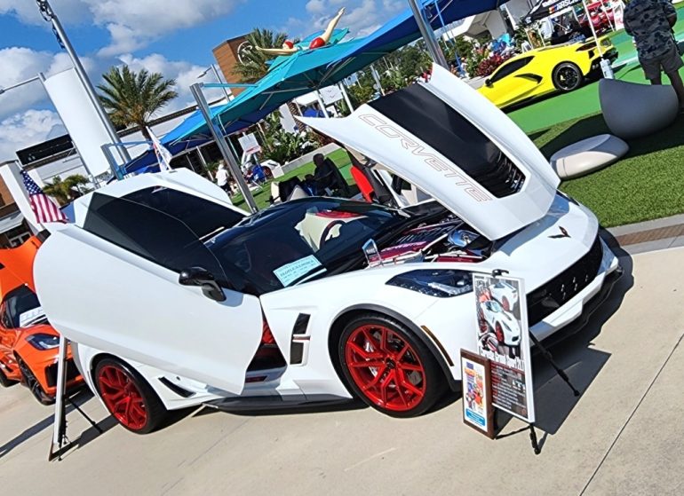 An Eclectic Mix Of Old And New Corvettes From Daytona's Iconic 50th ...