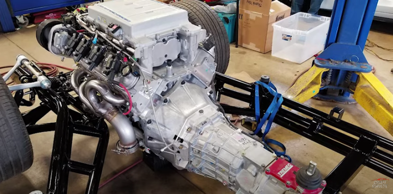 [Time Lapse Build] Watch This LS9 Powered C2 Restomod Transform In Minutes