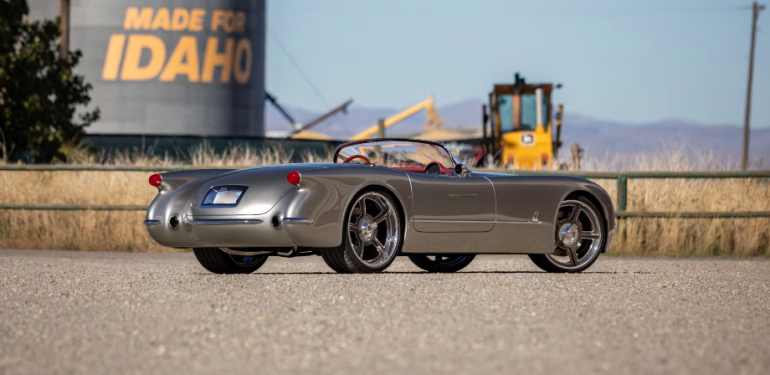 Stunning Record Setting '53 Custom Kindig CF1 Corvette Hammers For $770,000