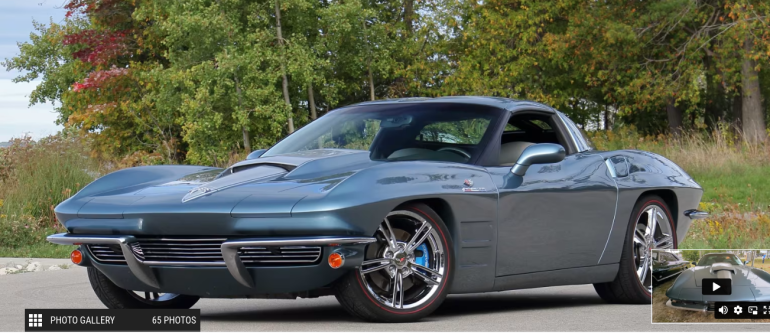 The Ten Wildest Custom Corvettes From The King Of Collector Car Auctions