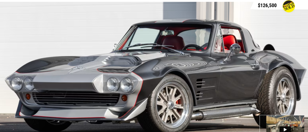 The Ten Wildest Custom Corvettes From The King Of Collector Car Auctions