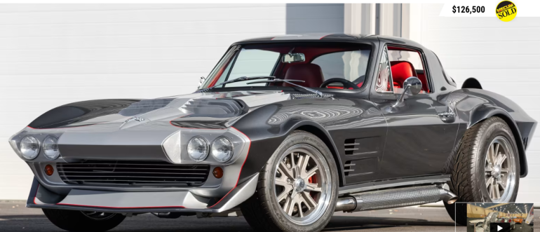 The Ten Wildest Custom Corvettes From The King Of Collector Car Auctions