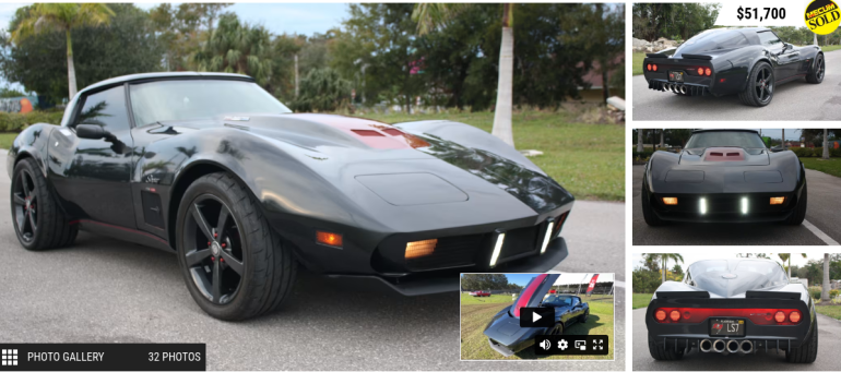 The Ten Wildest Custom Corvettes From The King Of Collector Car Auctions