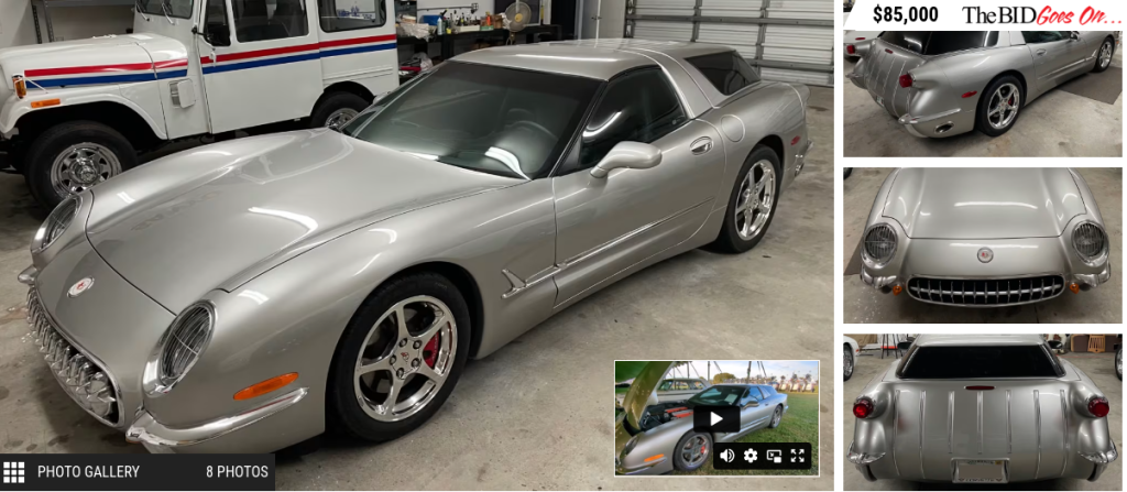 The Ten Wildest Custom Corvettes From The King Of Collector Car Auctions