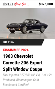 Mecum Magic? How Did The Historic Collection Of 1963 Split Windows Do?