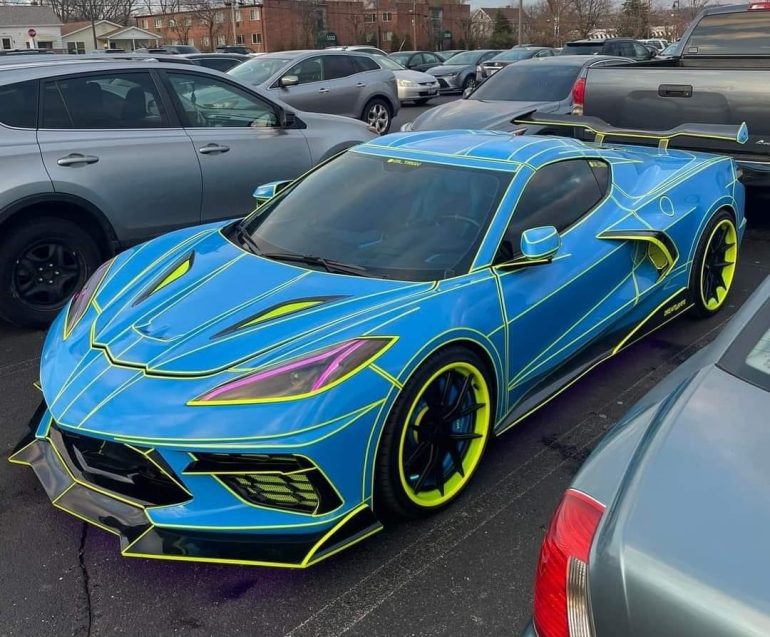 Why They Laugh At Us: Tron-Inspired C8 Has Internet In Uproar
