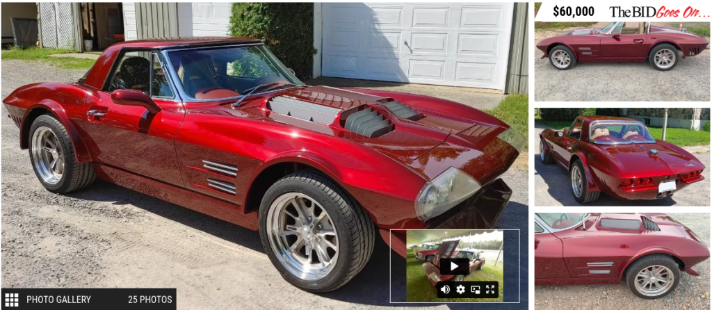 The Ten Wildest Custom Corvettes From The King Of Collector Car Auctions