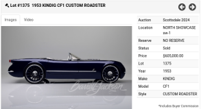 Did This Remarkable '53 Kindig CF1 Custom Roadster Beat The Recent ...