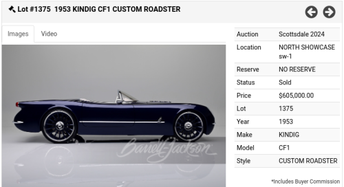 Did This Remarkable '53 Kindig CF1 Custom Roadster Beat The Recent ...