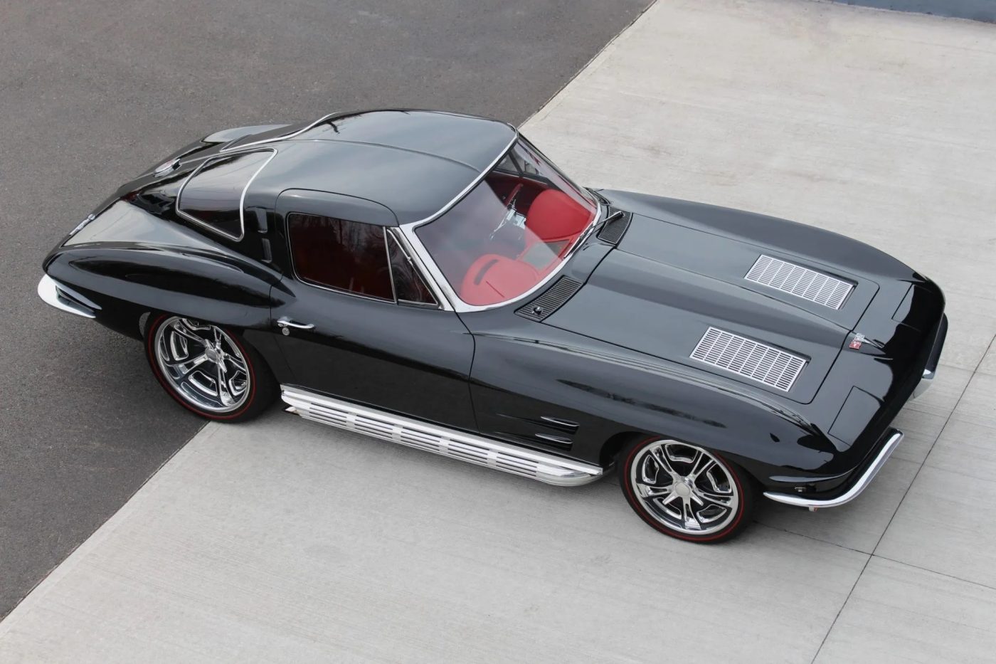 Custom Built 1963 Chevrolet Corvette Split-Window Coupe Up For Auction