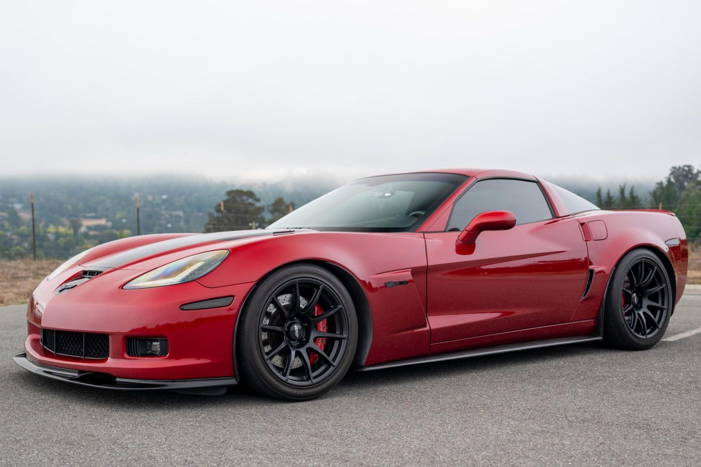 Corvette Of The Day: 2008 Chevrolet Corvette Z06 427 Crystal Red ...