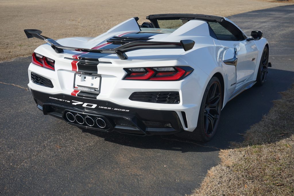 FOR SALE: 2023 Corvette Z06 70th Anniversary Convertible 3LZ