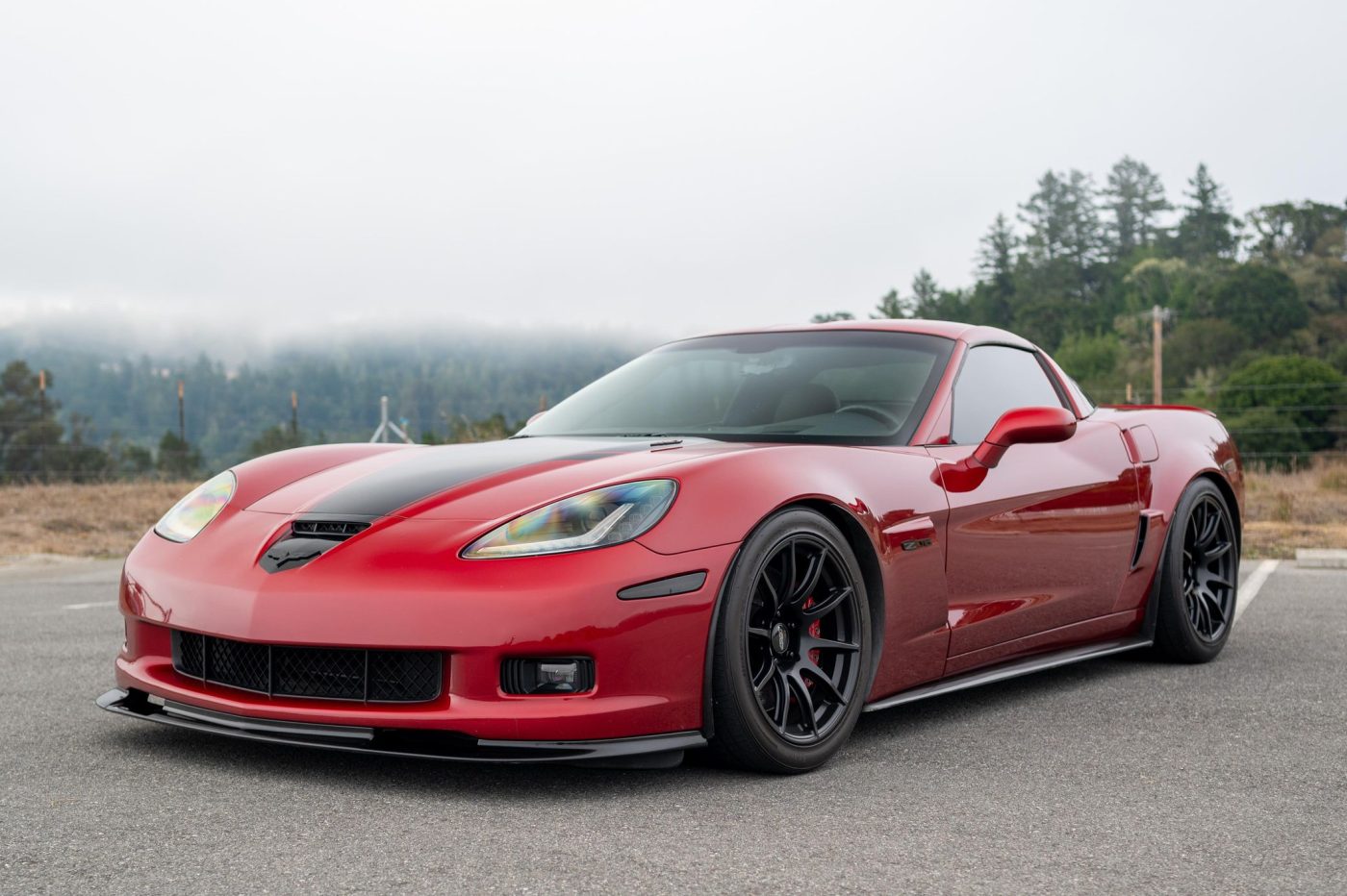 Corvette Of The Day: 2008 Chevrolet Corvette Z06 427 Crystal Red ...