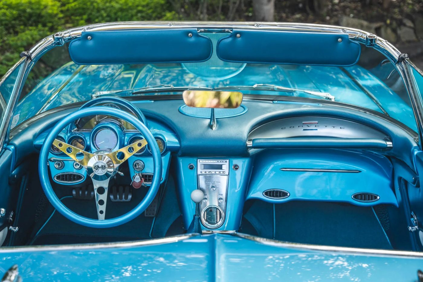 1958-Chevy-Corvette-Restomod-Blue-90-32885 | | CorvSport.com