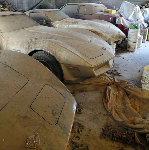 Watch These C3 Corvettes Get Washed For The First Time In 40+ Years