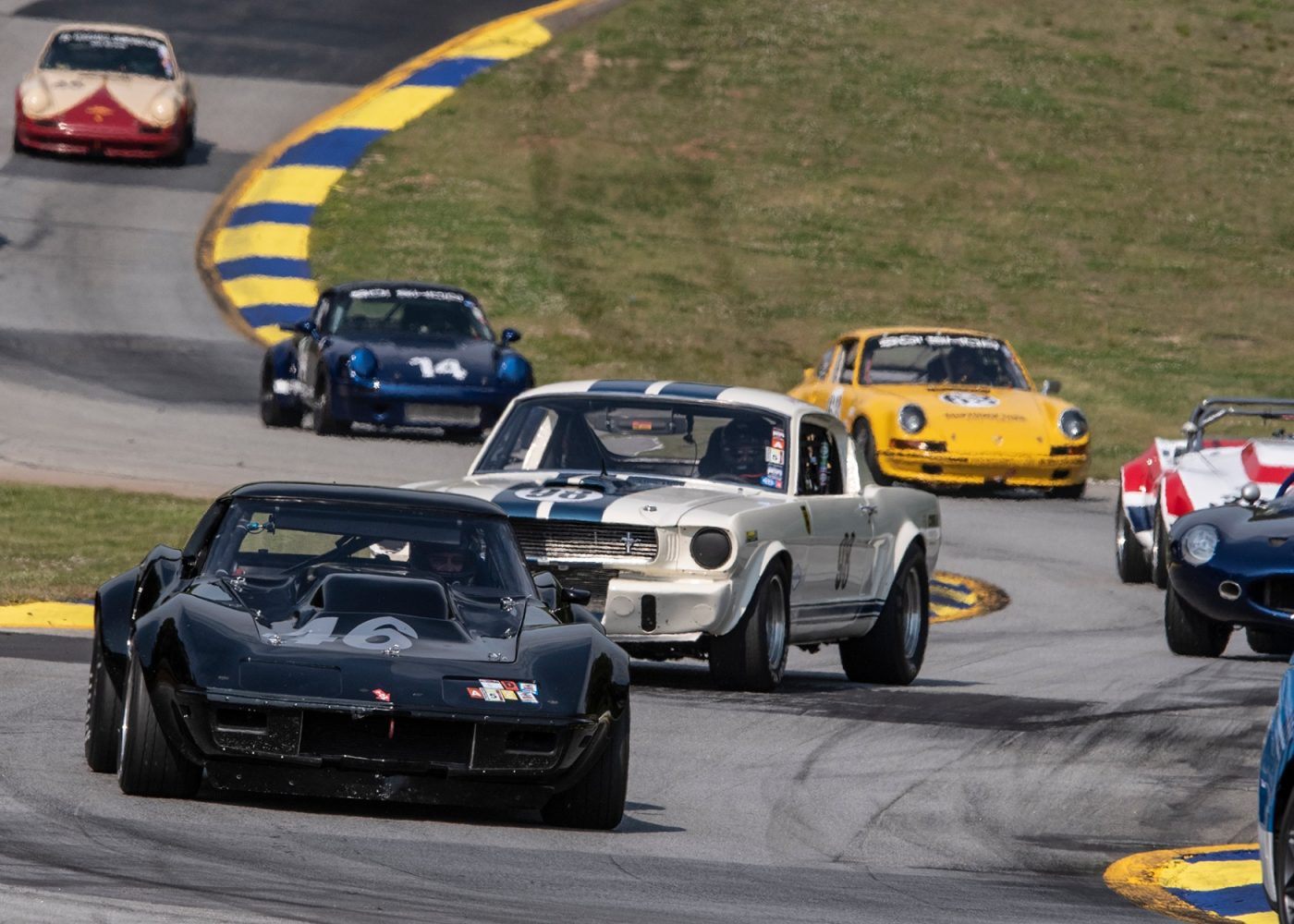 Corvettes at the 2024 HSR Mitty