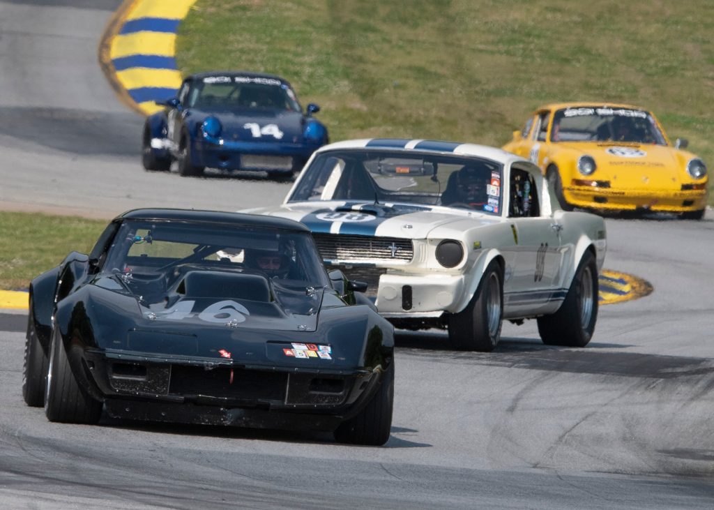 Corvettes at the 2024 HSR Mitty