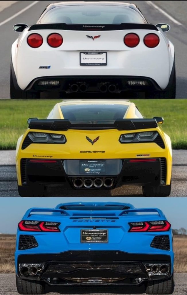 [C6 vs C7 vs C8] Battle Of The Butts: Which Corvette Has The Best Derrière?