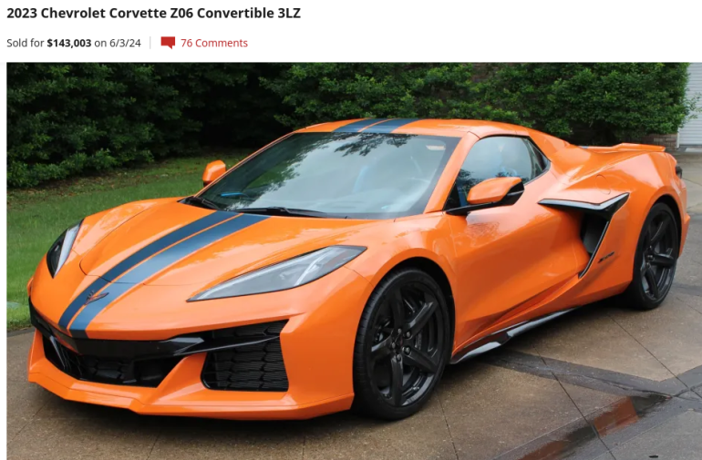 The Most Interesting Corvettes That Have Recently Sold Around Our Community