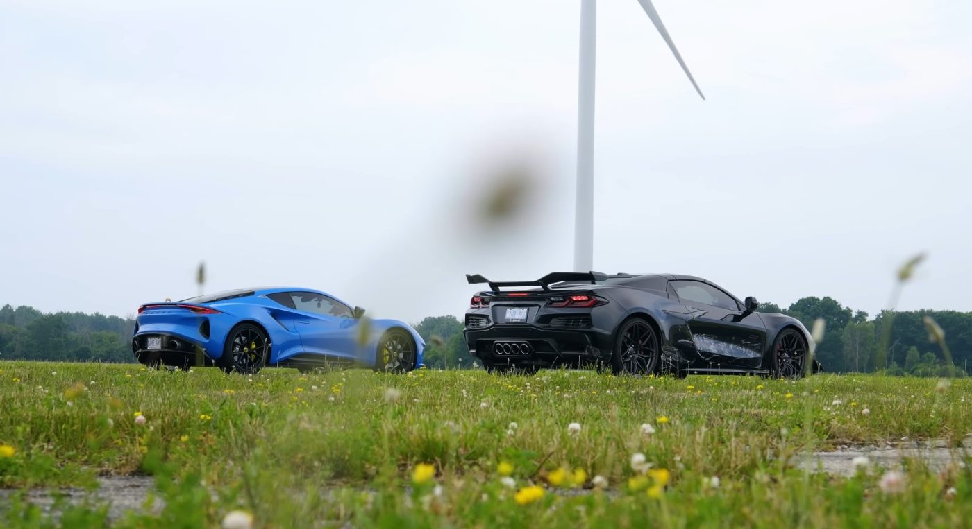 Lotus Emira Vs C8 Z06 On Track Times