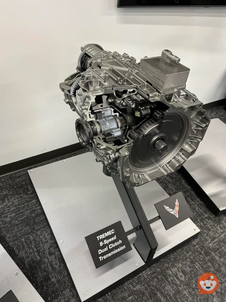Why This Stripped Cutaway C8 Corvette Display Has Social Media Talking