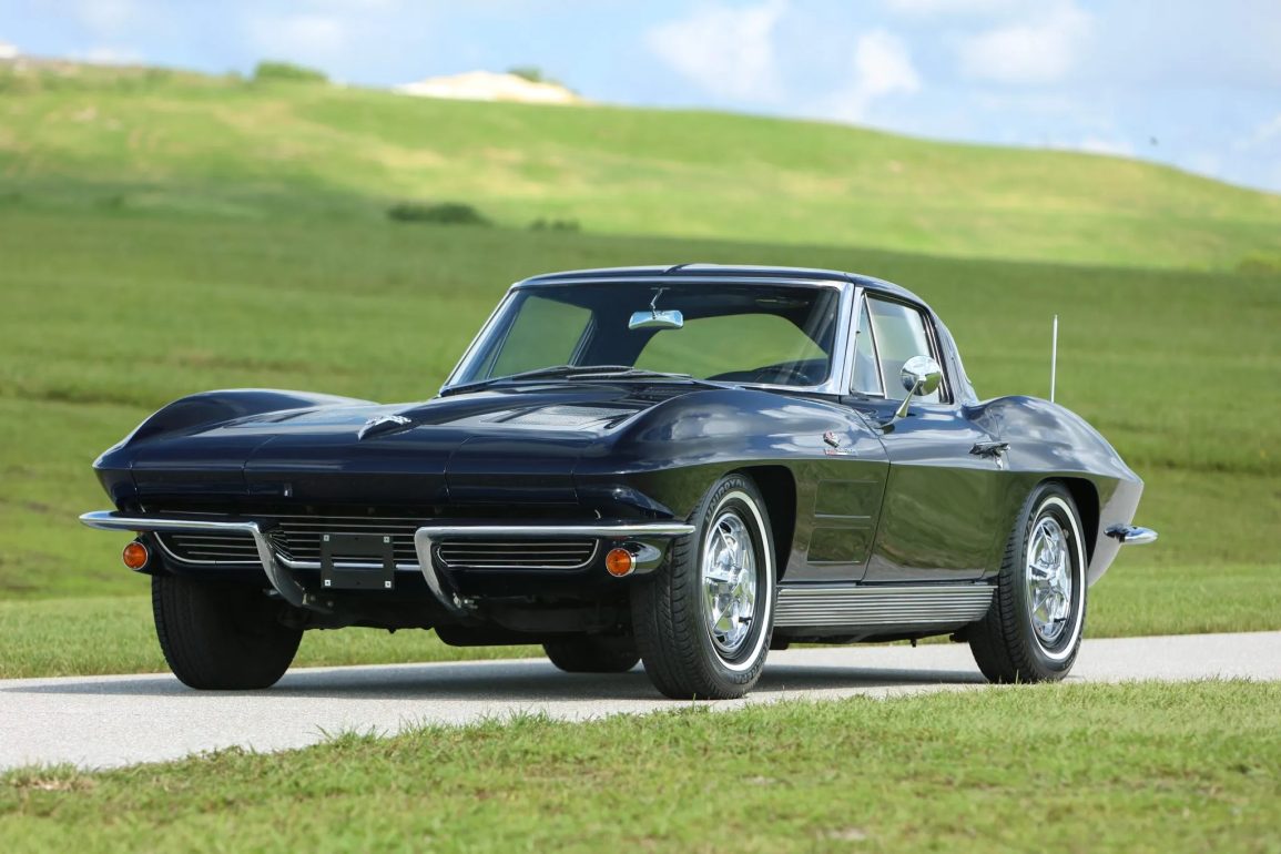 Matching-Numbers 1963 Corvette Sting Ray Coupe 327/360 Up For Auction