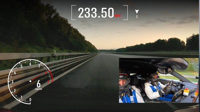 Watch The New Corvette ZR1 Hit Its Top Speed