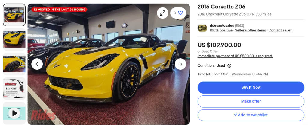 Corvette Garage Queens For Sale: 'Tis The Season To Treat Yourself To A ...