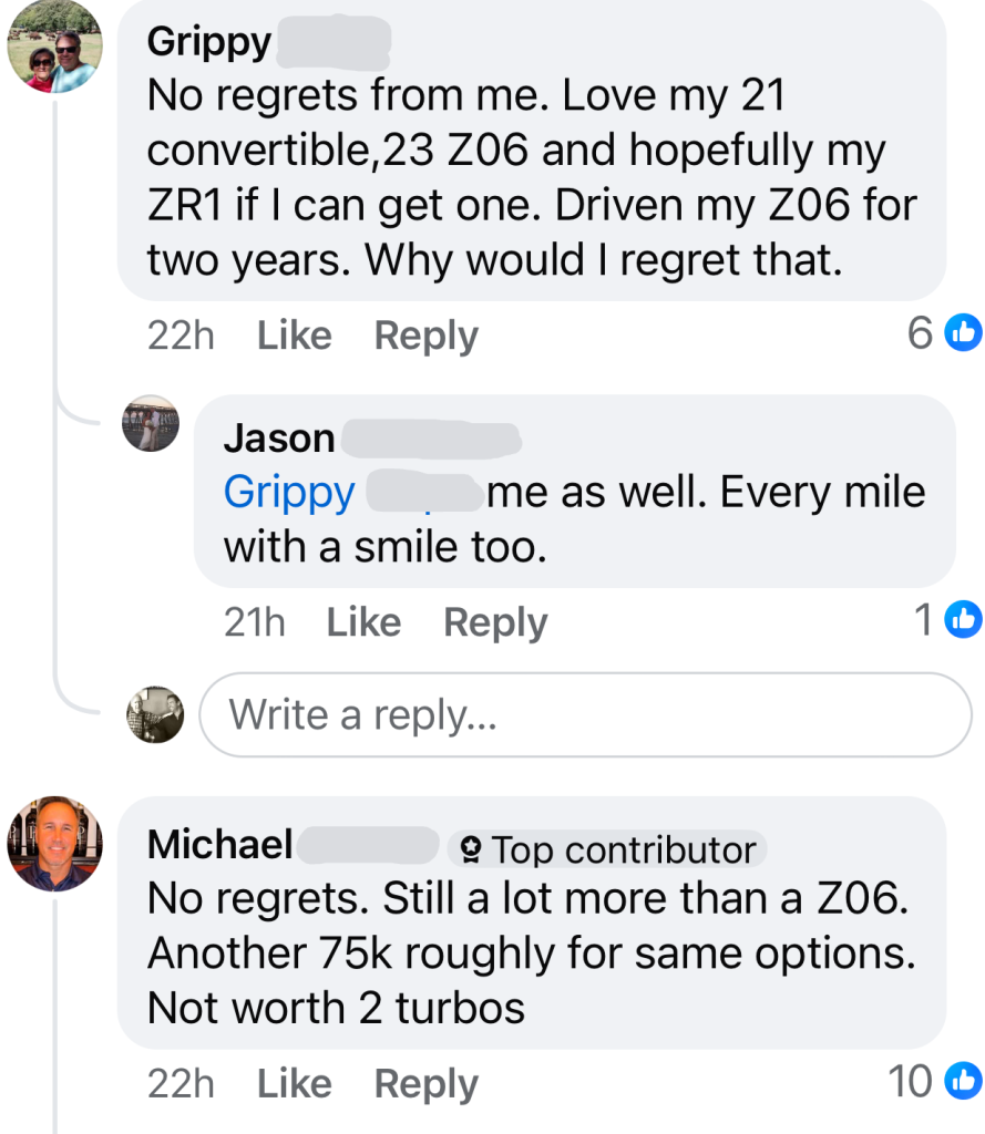 $174,995! The Corvette Community Reacts To GM's Official 2025 ZR1 MSRP
