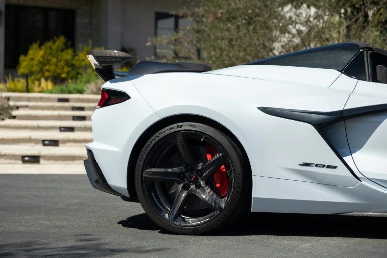 C8 Corvette Z06 Convertible $44K in Options Live On Bring a Trailer