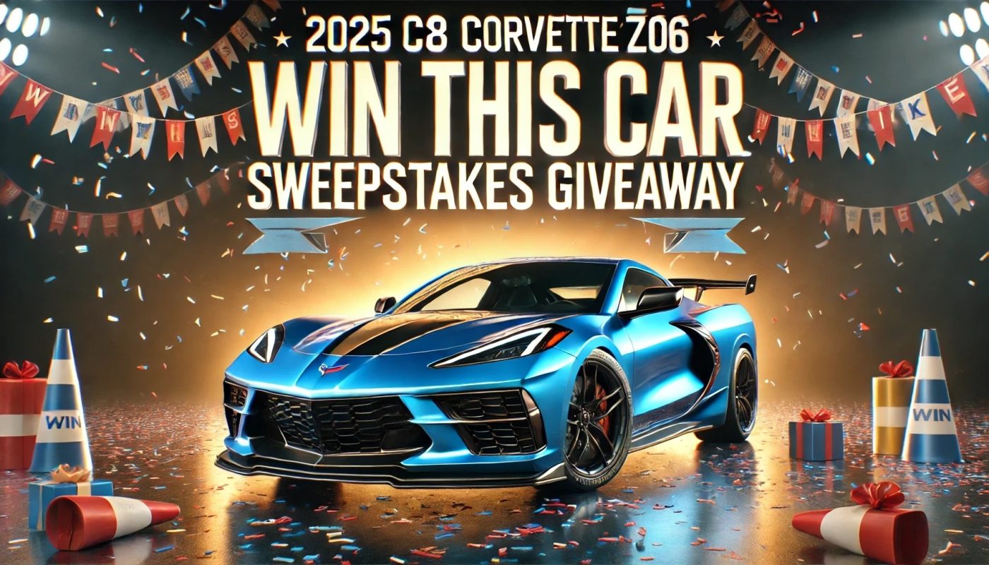 Win a 2025 Corvette Z06 – The Supercar You Deserve!