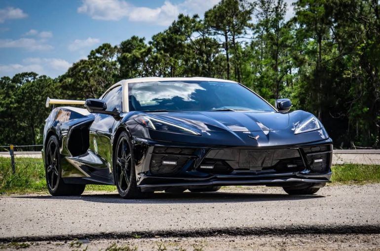 Florida Highway Patrol Seizes C8 Corvette, Gets Killer Livery, & Lights ...