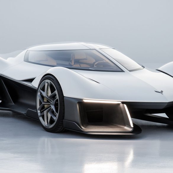 First Look At The All New Electric Corvette Concept