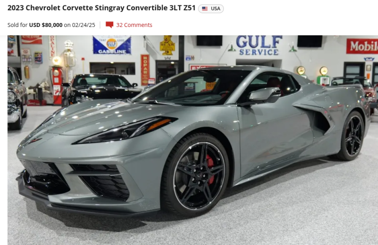 The Top 10 Most Expensive C8 Corvettes To Hammer At BaT In 2025 Q1