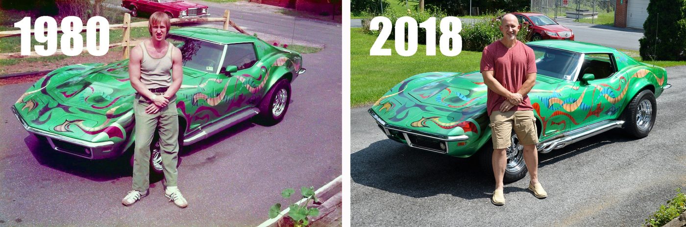 Psychedelic 1969 Corvette Goes Viral: Drop A Dot & Enjoy The Swirling ...