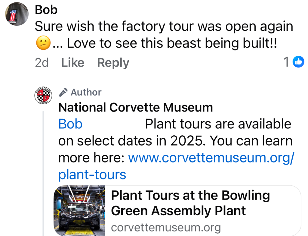 Historic First R8C National Corvette Museum Delivery Of A 2025 Corvette ZR1