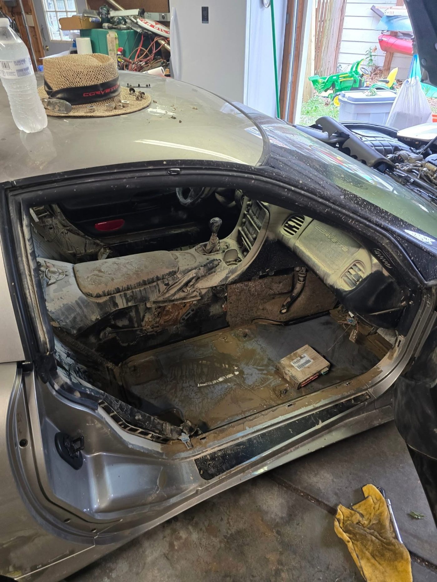 Optimism On Nitrous: Owner Is Confident He Can Restore This Flooded C5 ...