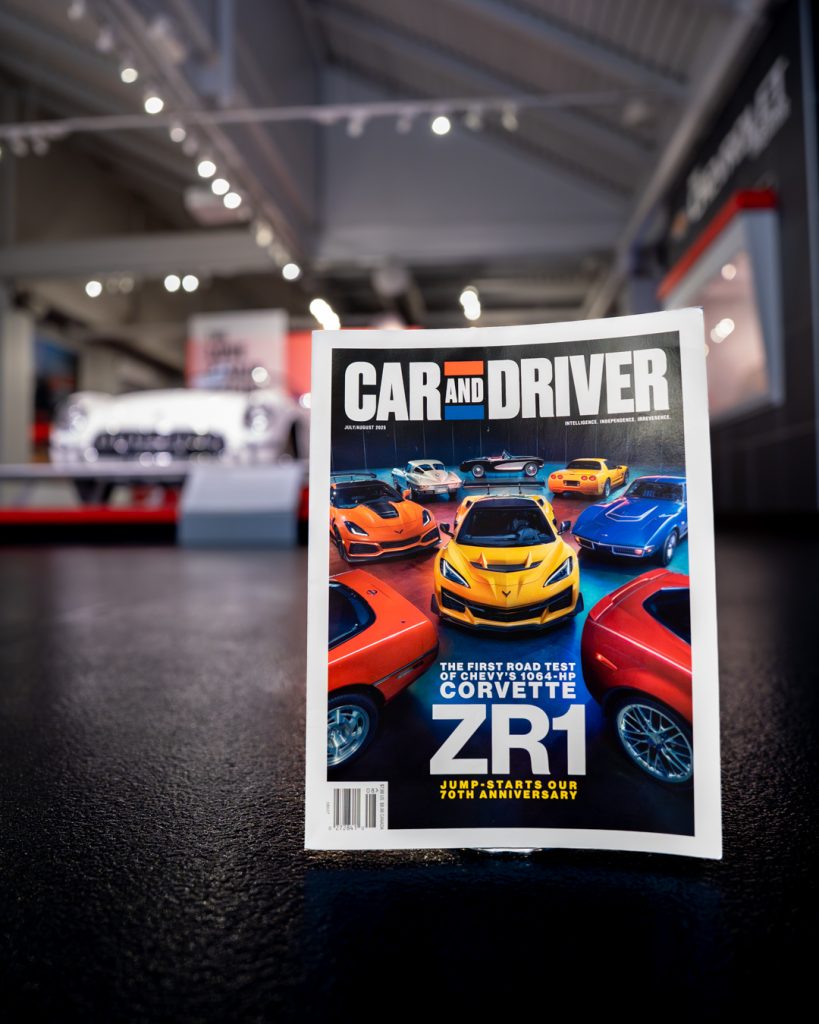Magic Happens When Car And Driver Magazine Visits The National Corvette ...