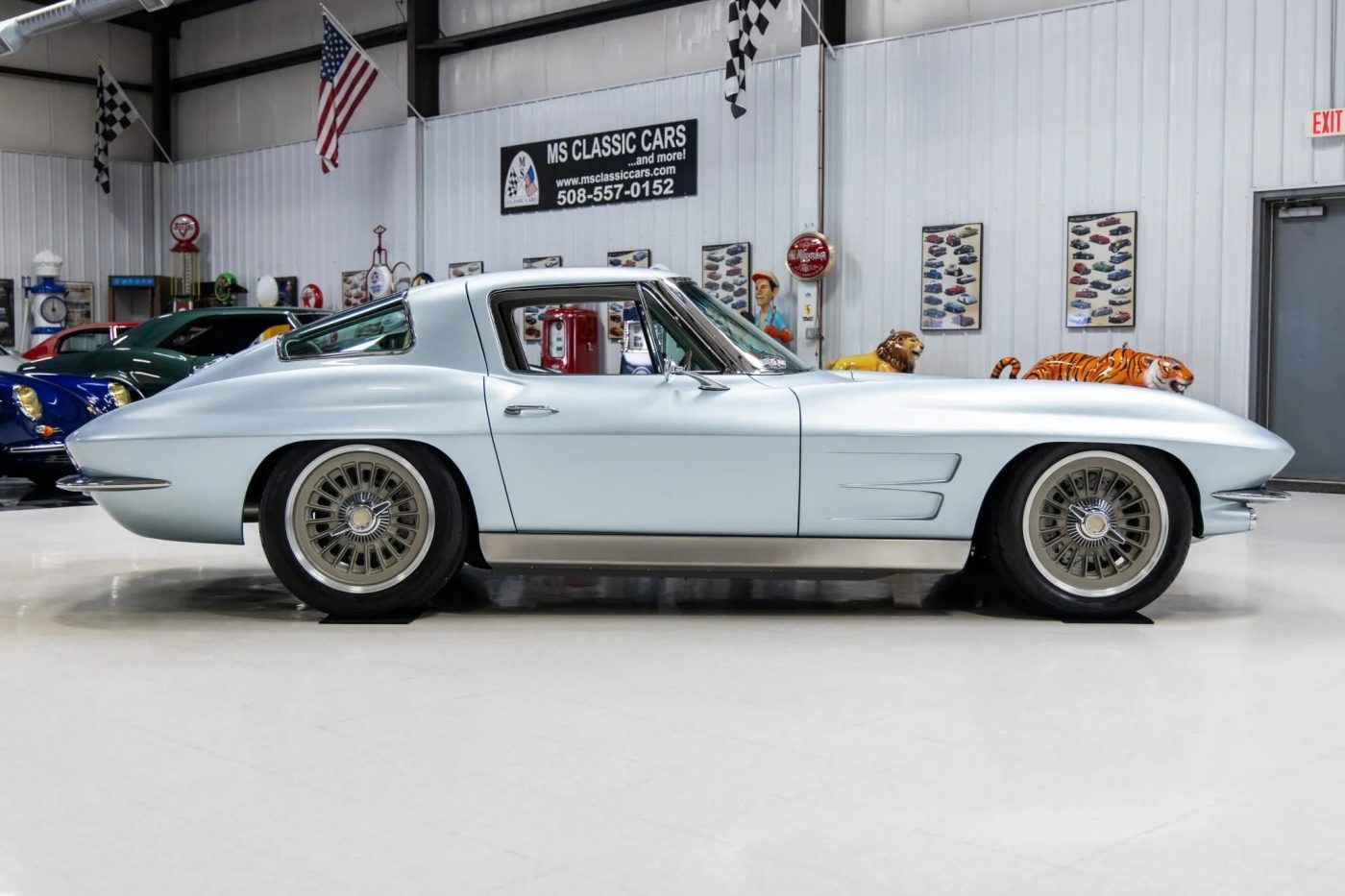 Award-Winning 1963 Corvette Split-Window Restomod Up For Grabs