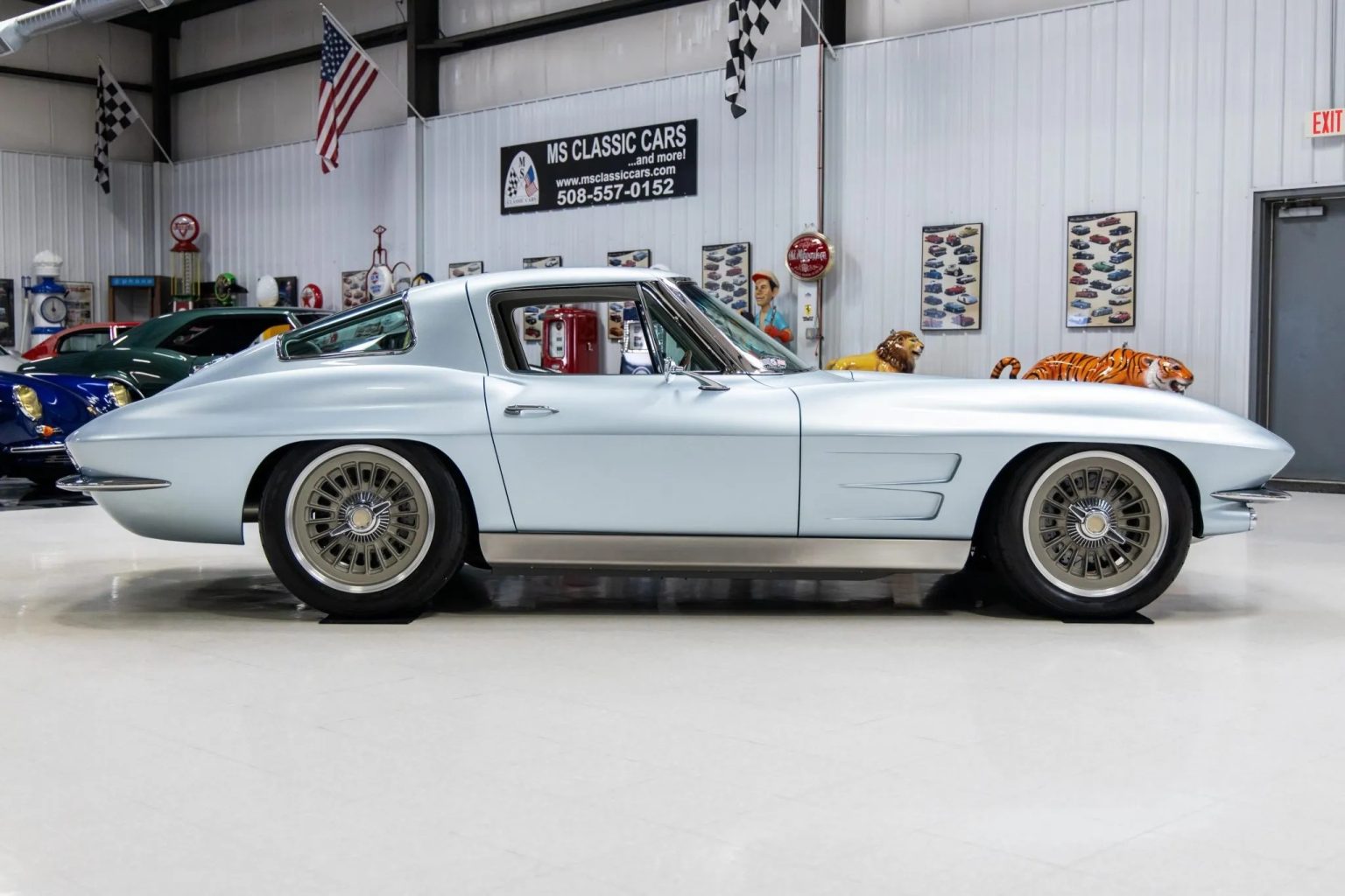 Award-Winning 1963 Corvette Split-Window Restomod Up For Grabs