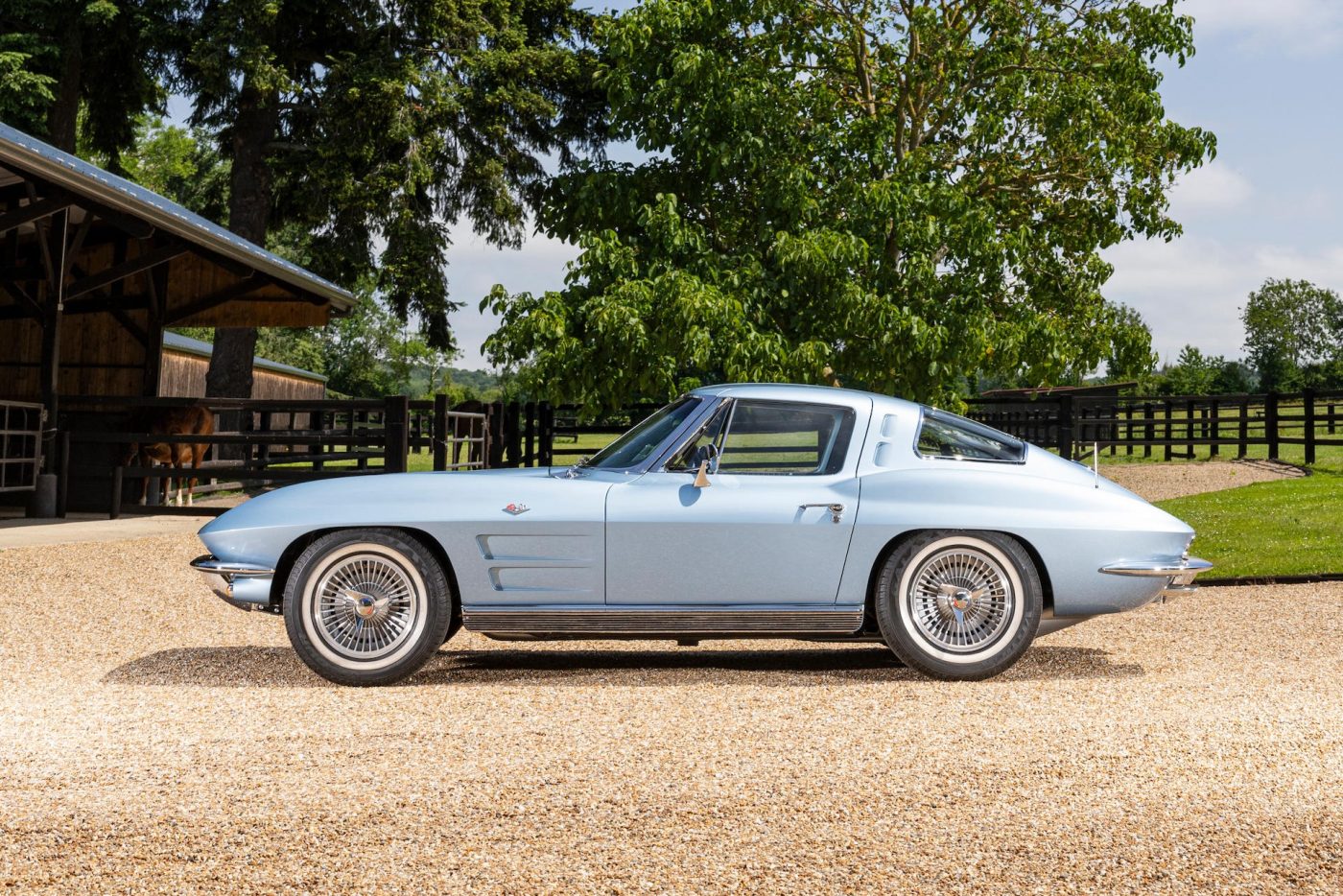 Rare 1963 Split-Window Corvette Coupe Up For Auction