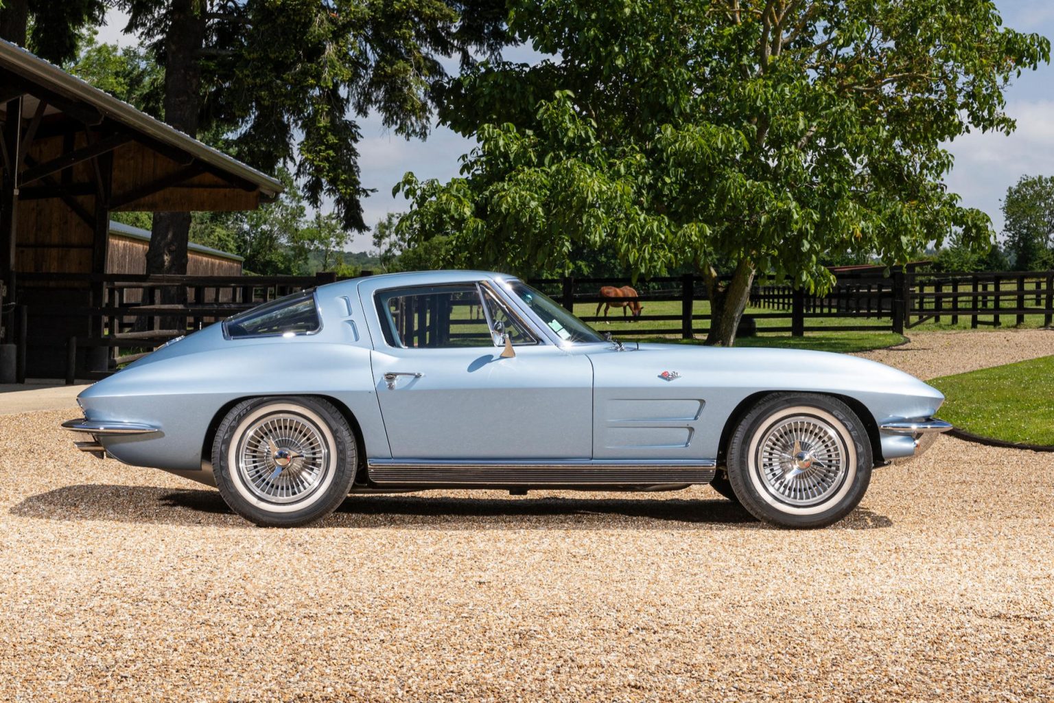 Rare 1963 Split-Window Corvette Coupe Up For Auction