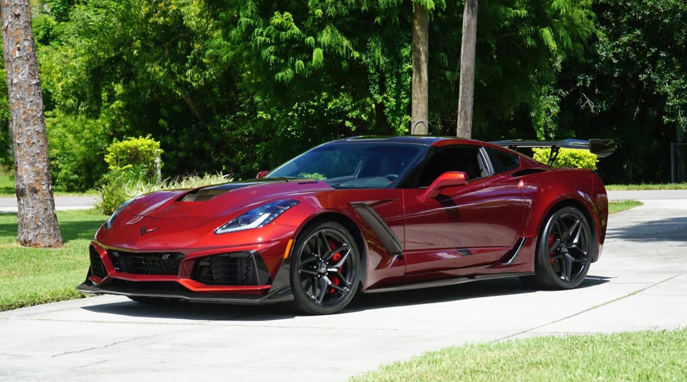 Long Beach Red 2019 Corvette ZR1 Up For Sale