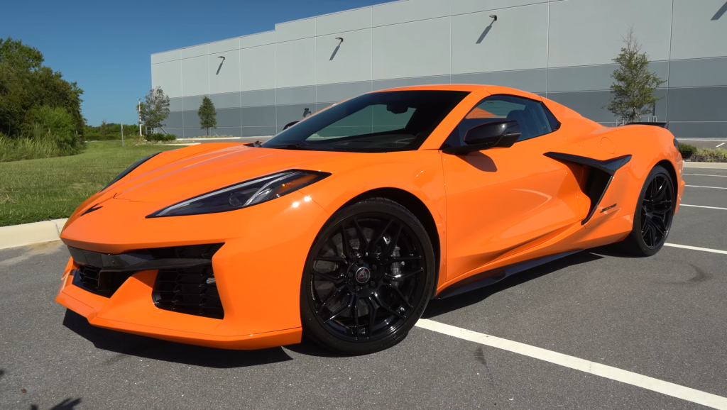 Check Out This Rare-Spec C8 Z06 In Amplify Orange